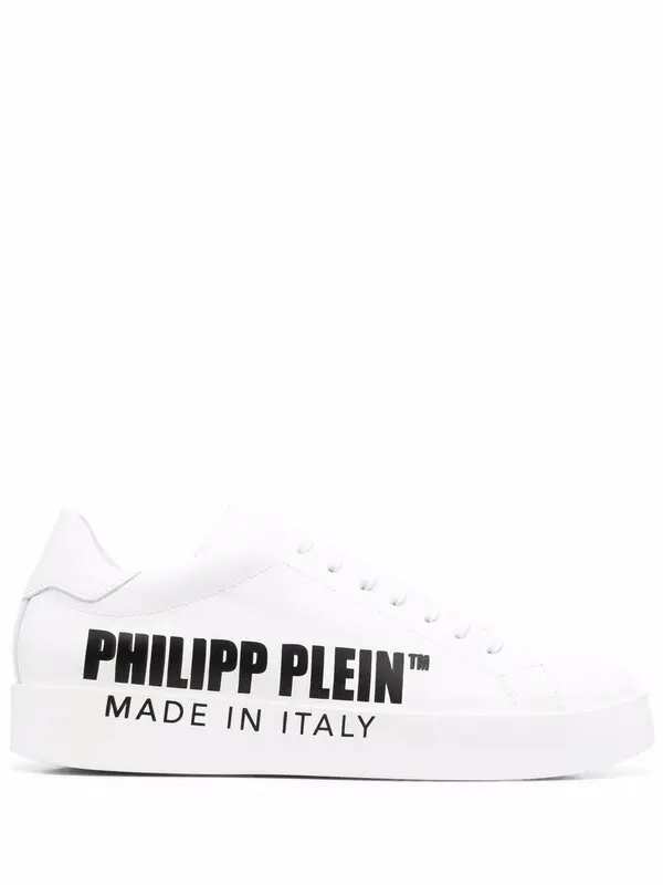 Philipp Plein Leather Low-top Sneakers