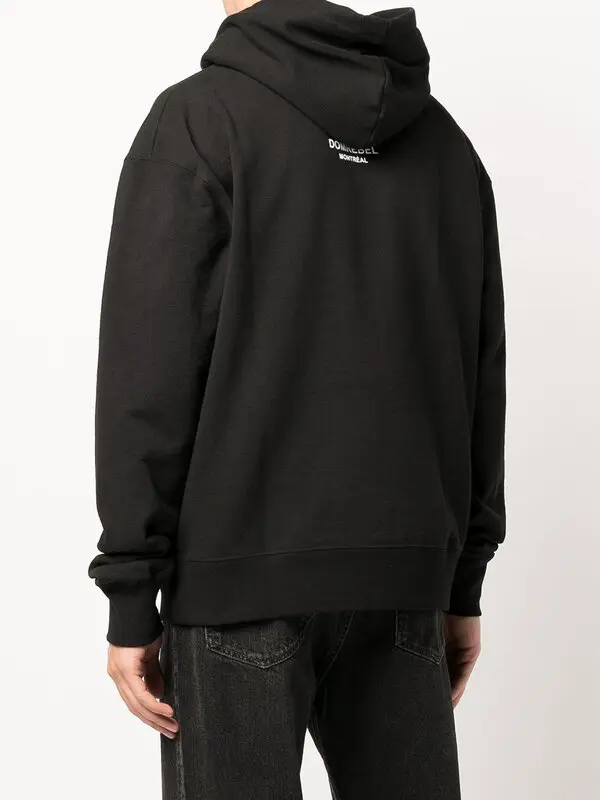 DOMREBEL Teddy Bear Print Pullover Hoodie