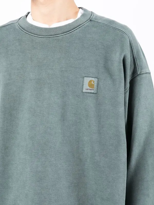 Carhartt Work In Progress Chest Logo-patch Sweatshirt