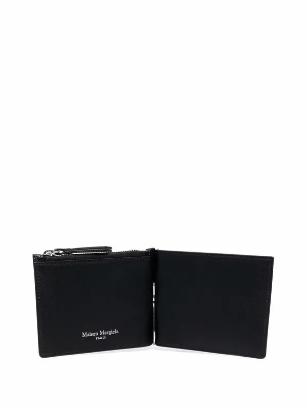 MAISON MARGIELA Four Stitches Leather Money Clip Wallet