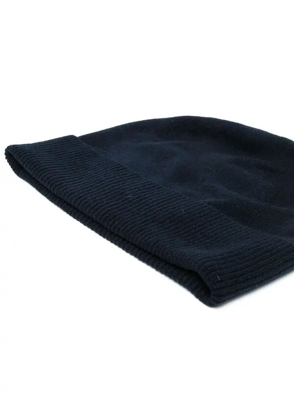 Pringle Of Scotland Ribbed Knit Beanie
