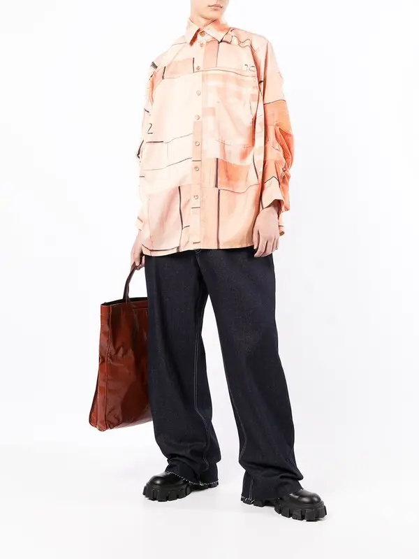 Natasha Zinko Graphic-print Box Shirt