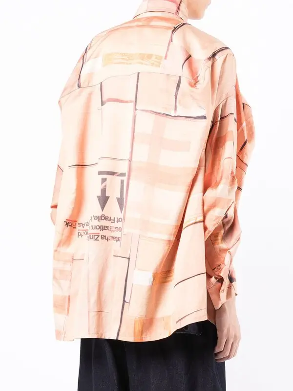 Natasha Zinko Graphic-print Box Shirt