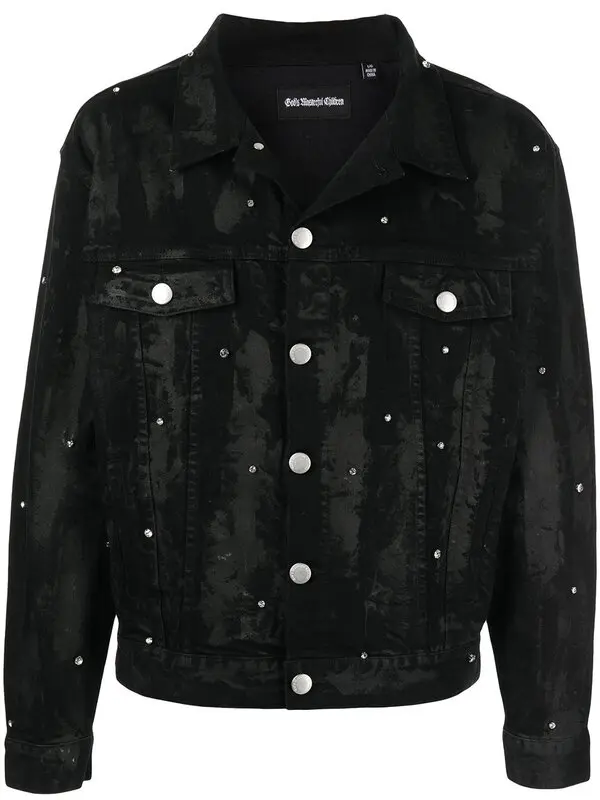 GOD'S MASTERFUL CHILDREN Harley Embellished Denim Jacket