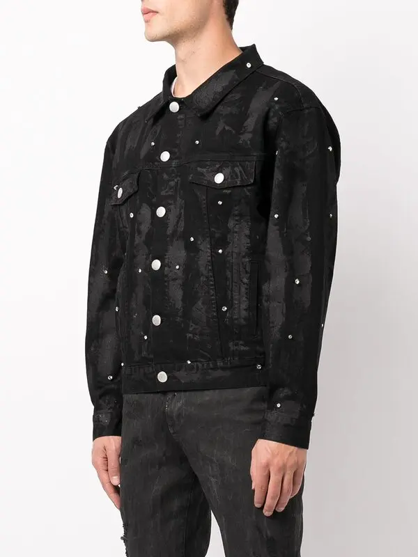 GOD'S MASTERFUL CHILDREN Harley Embellished Denim Jacket
