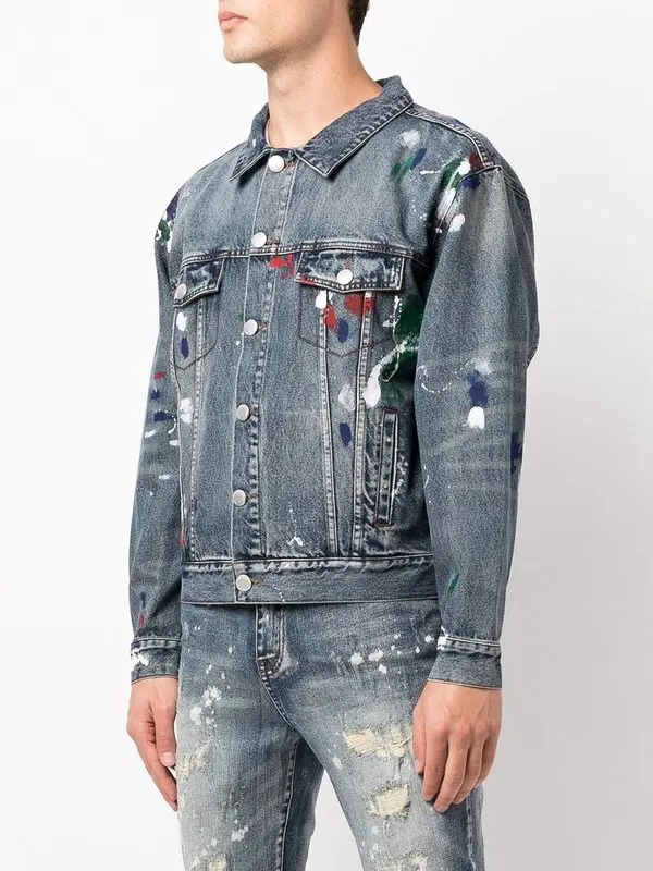 GOD'S MASTERFUL CHILDREN Artist Denim Jacket