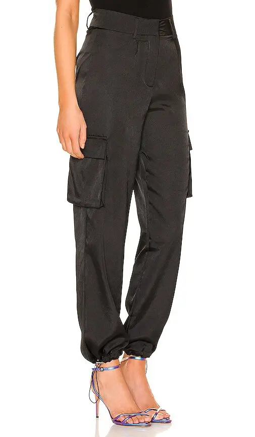Superdown Seleste Drawstring Jogger Pant - Black