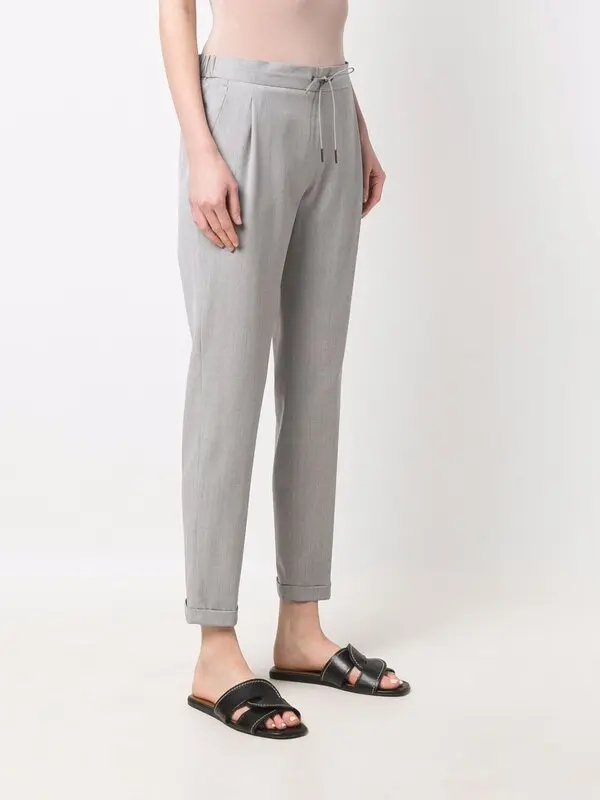 Fabiana Filippi Tapered Trousers - Grey