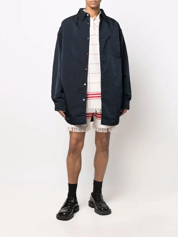 MAISON MARGIELA Striped Polo Shirt
