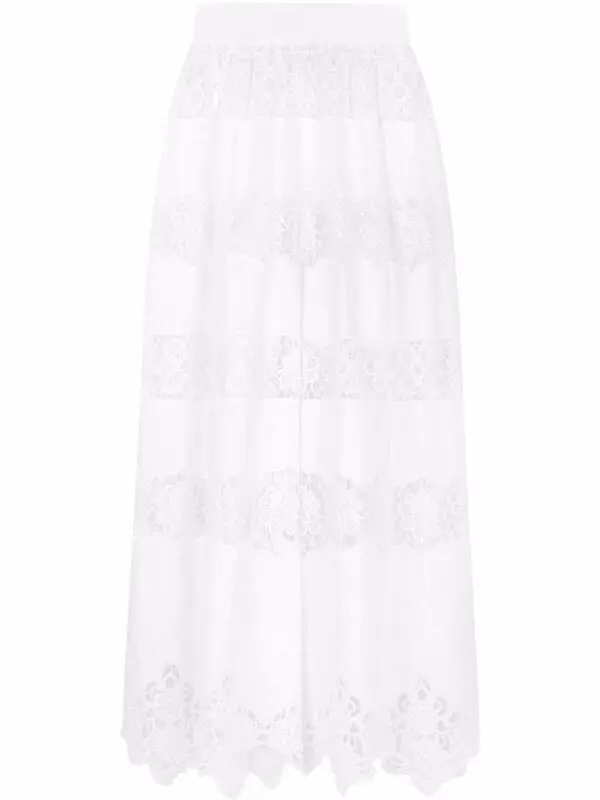 Dolce & Gabbana Embroidered Culotte Trousers