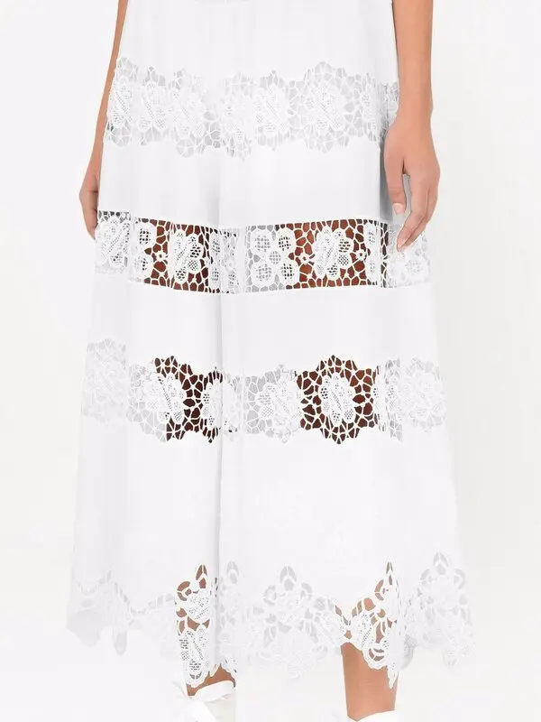 Dolce & Gabbana Embroidered Culotte Trousers