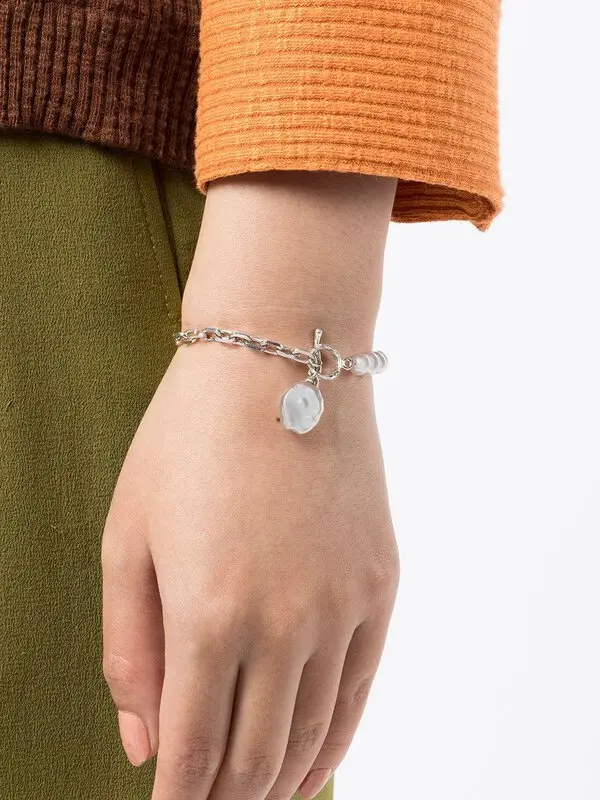 DOWER & HALL Luna Keshi Pearl Bracelet