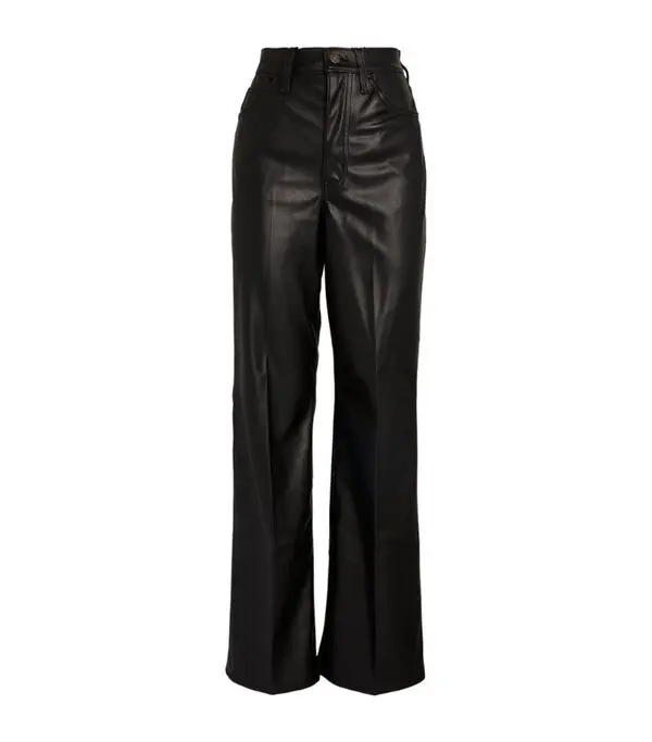 LEVI'S Faux Leather '70s High Flare Jeans