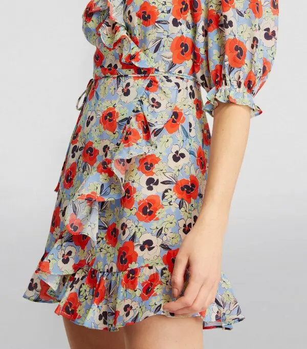 Rixo Nina Wrap Dress