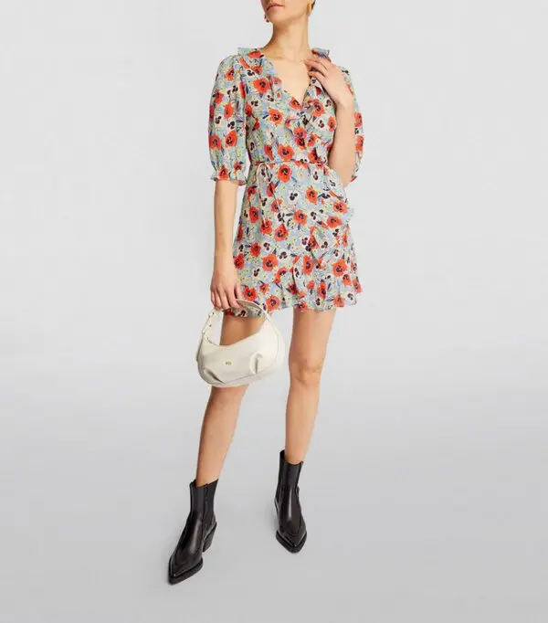 Rixo Nina Wrap Dress