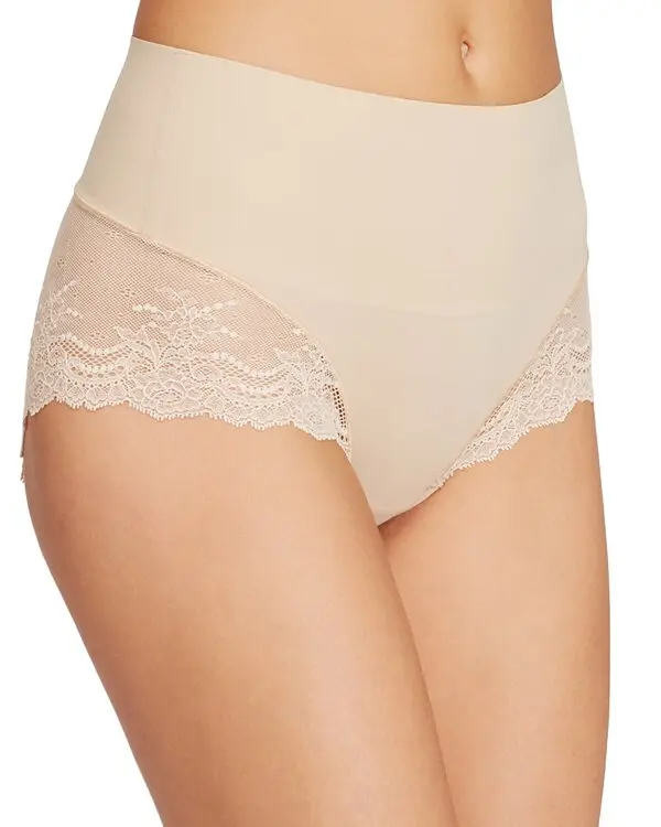 Spanx Undie-tectable Lace Hi-hipster Panty - Soft Nude