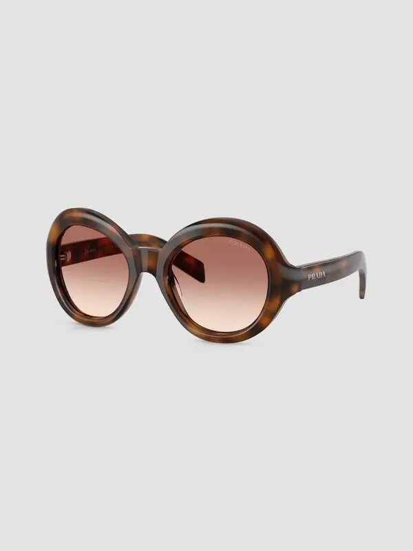 Prada 53mm Round Sunglasses