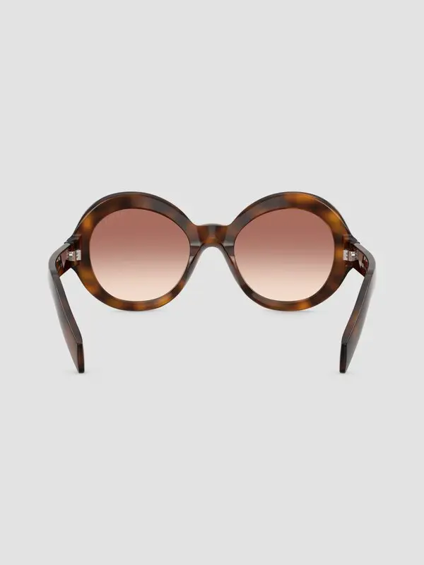 Prada 53mm Round Sunglasses