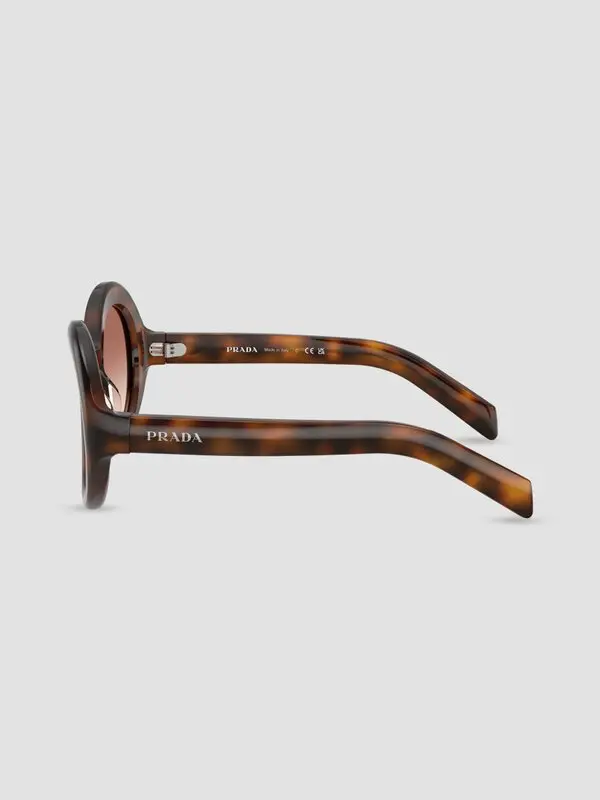 Prada 53mm Round Sunglasses