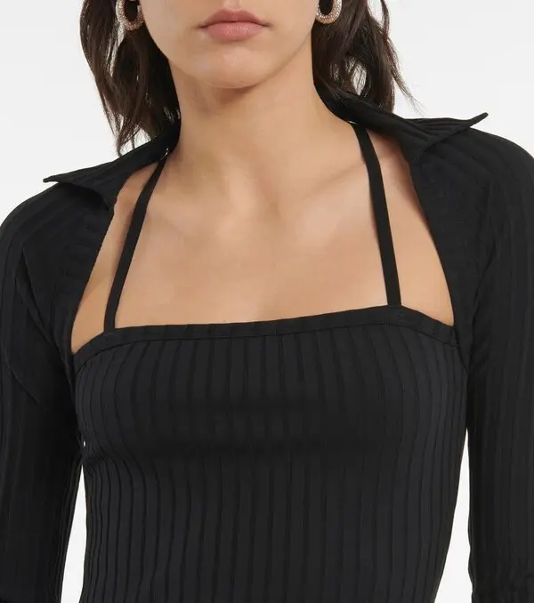 Helmut Lang Cotton-blend Minidress