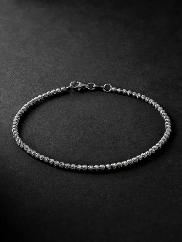 Carolina Bucci Discoball White Gold Bracelet - Silver