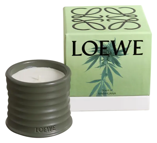 LOEWE PERFUMES Small Scented Candle, 170g - Green