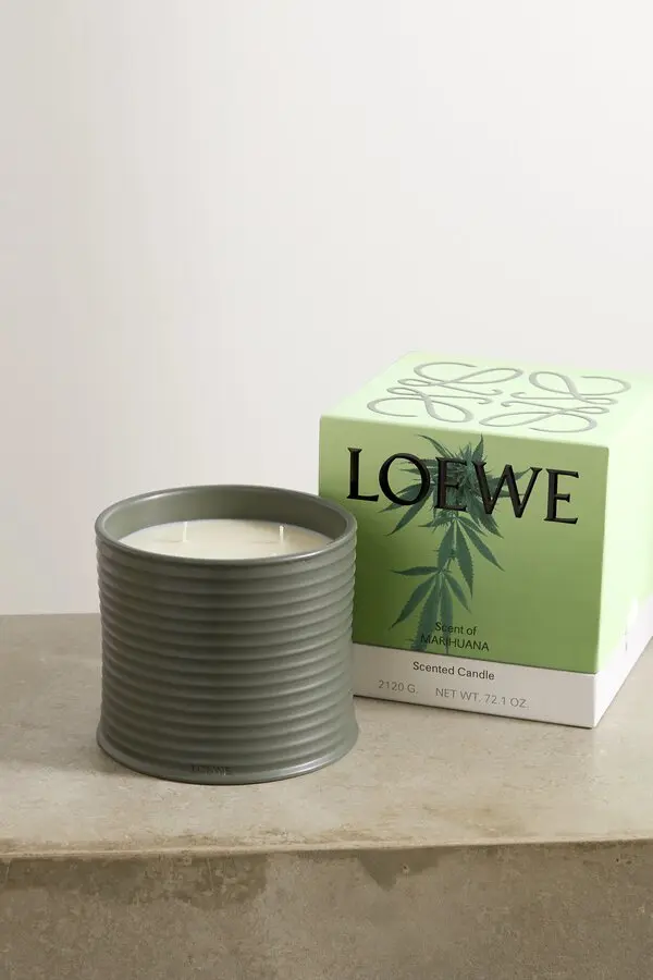 Loewe Large Scented Candle, 2120g - Green