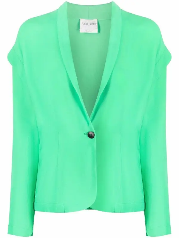 FORTE_FORTE Drop-shoulder Blazer