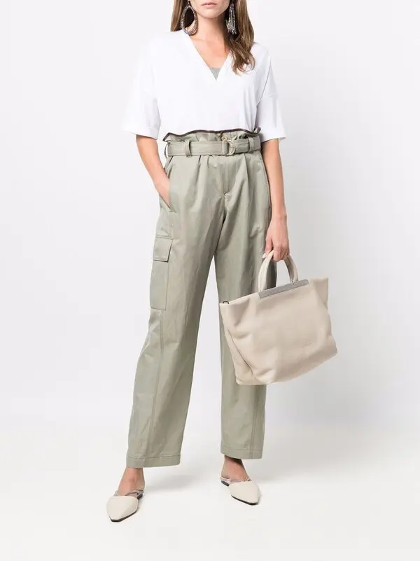 Brunello Cucinelli Paperbag-waist Trousers