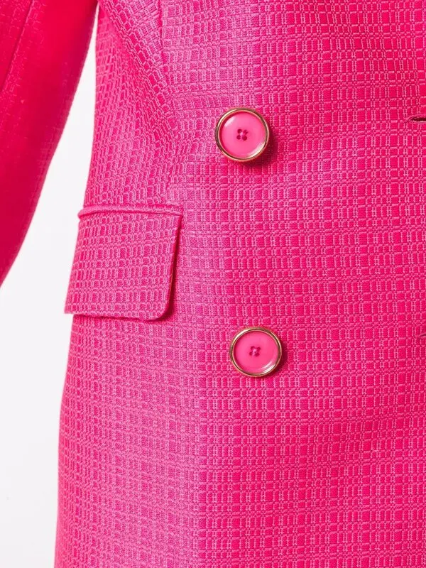 ANTONINO VALENTI Fitted Double-breasted Blazer