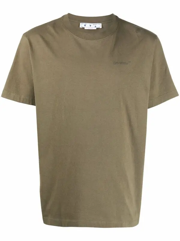 Off-White Logo-print T-shirt - Green