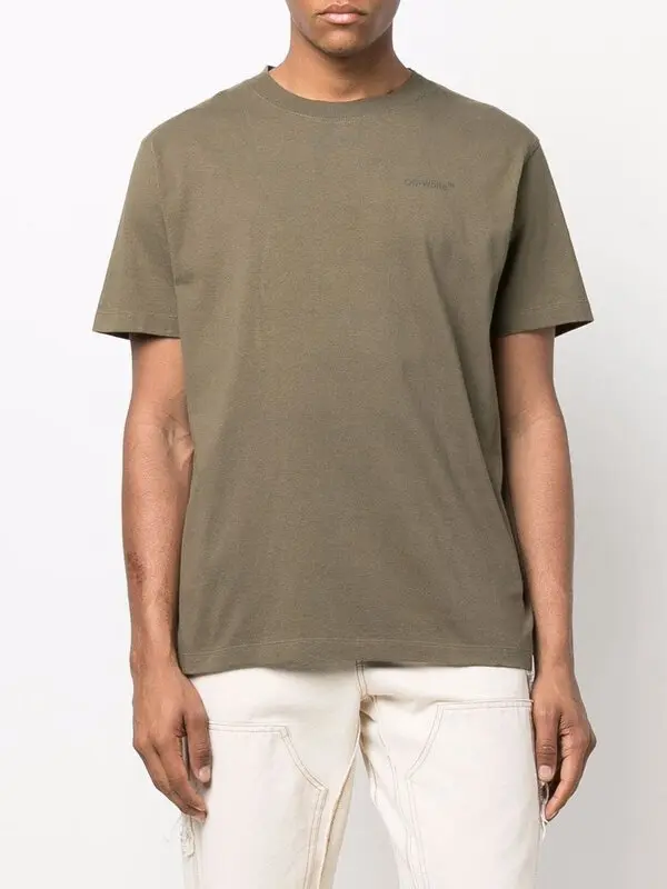 Off-White Logo-print T-shirt - Green