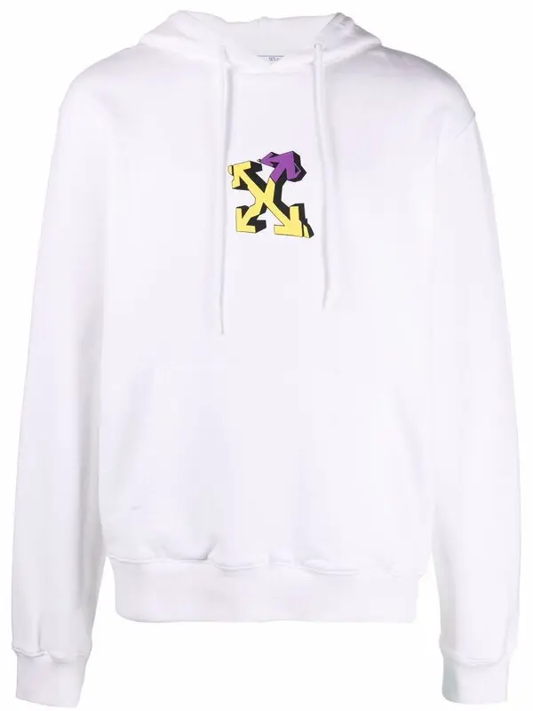Off-White Graffiti-print Hoodie