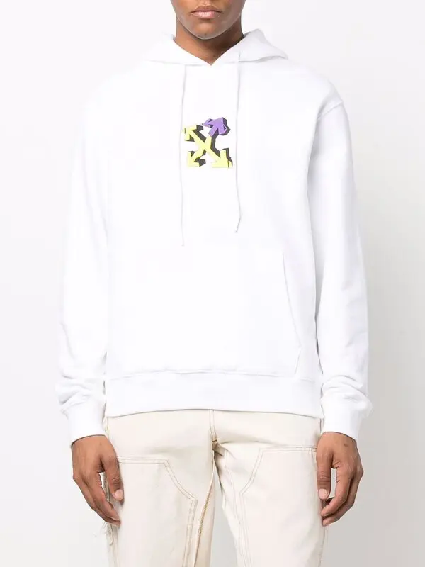 Off-White Graffiti-print Hoodie