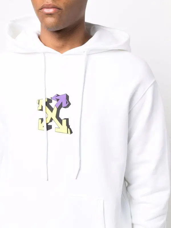 Off-White Graffiti-print Hoodie