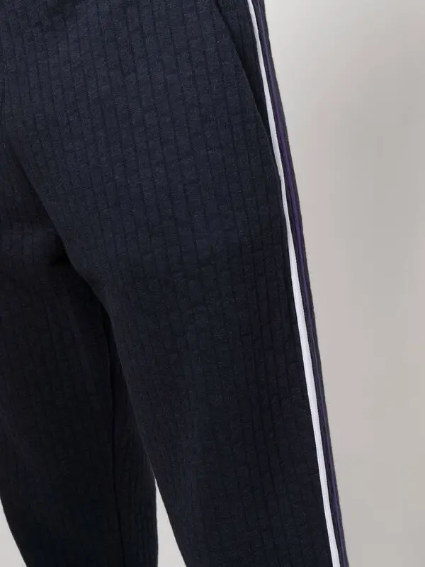 Giorgio Armani Ribbed Side-stripe Trousers