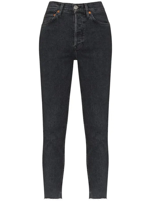 RE/DONE 90s High-rise Cropped Jeans