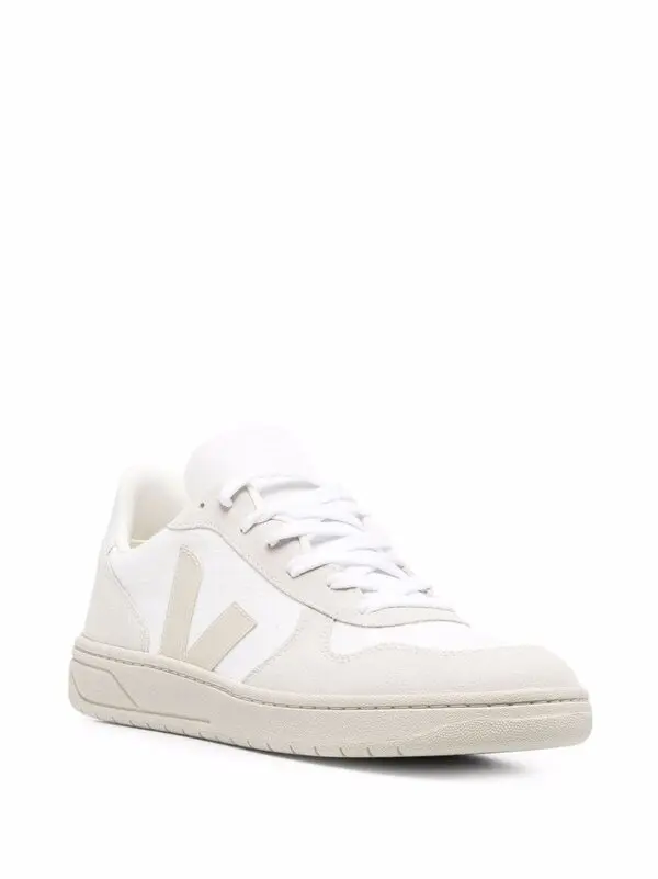 VEJA V-10 Mesh Low-top Sneakers - White