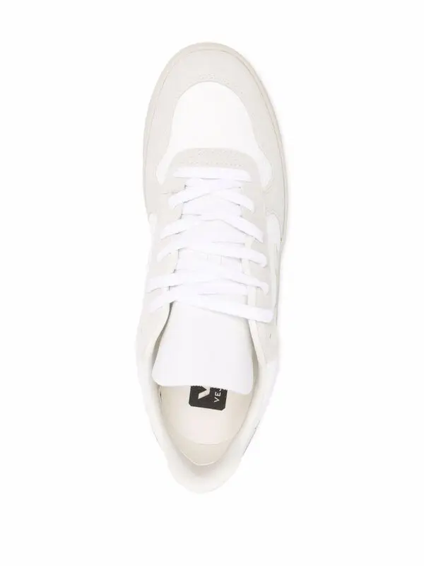 VEJA V-10 Mesh Low-top Sneakers - White