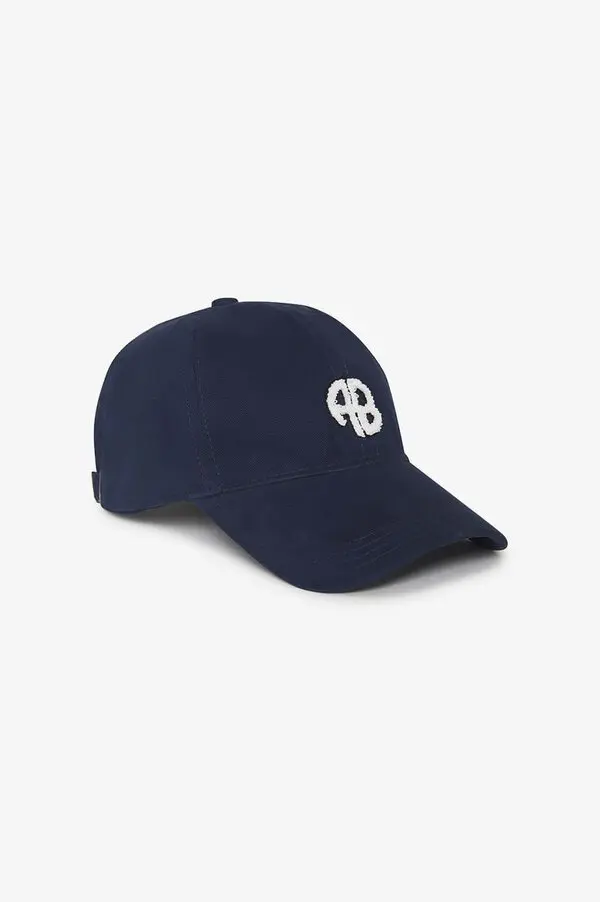 ANINE BING Jeremy Baseball Cap Ab Monogrampacific