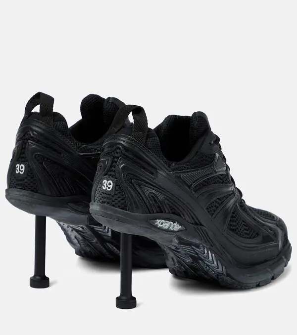 Balenciaga X-Pander Sneaker Pumps In Black - 30% Off | Editorialist