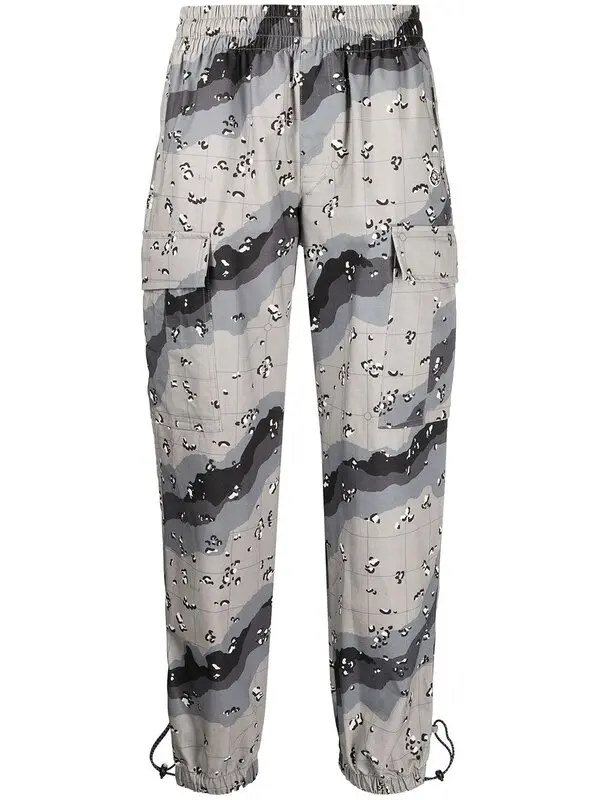 BILLIONAIRE BOYS CLUB Camouflage-print Cargo Trousers