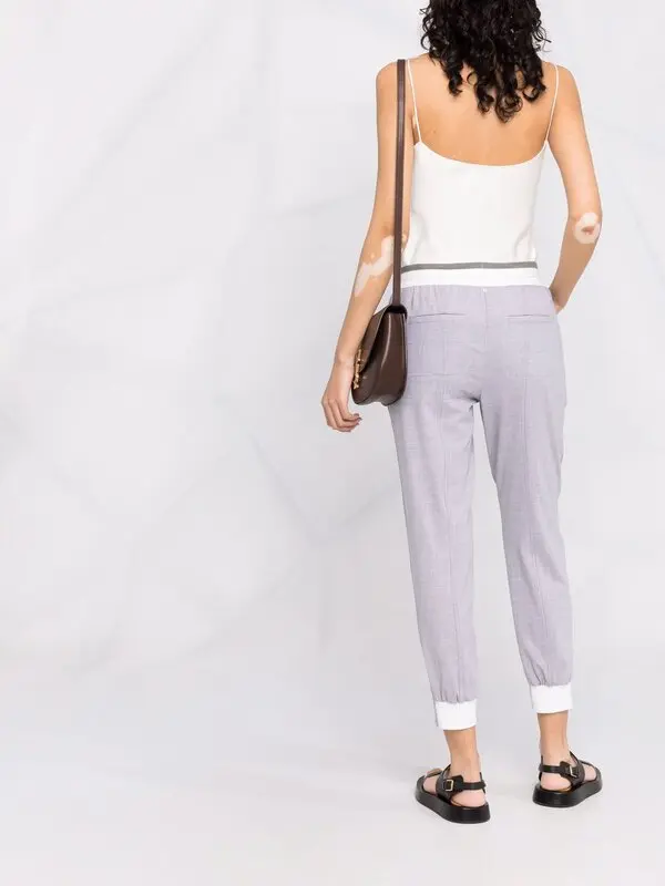 Lorena Antoniazzi Cropped Track Pants
