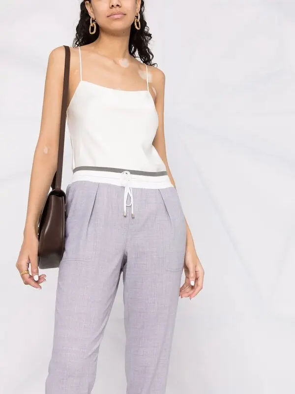 Lorena Antoniazzi Cropped Track Pants