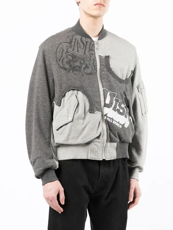 UNDERCOVERISM Reversible Logo-print Bomber Jacket