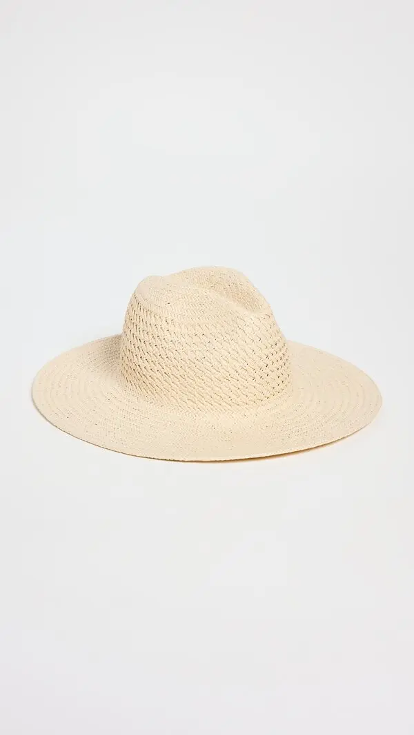 Hat Attack Vented Packable Straw Hat - New Natural