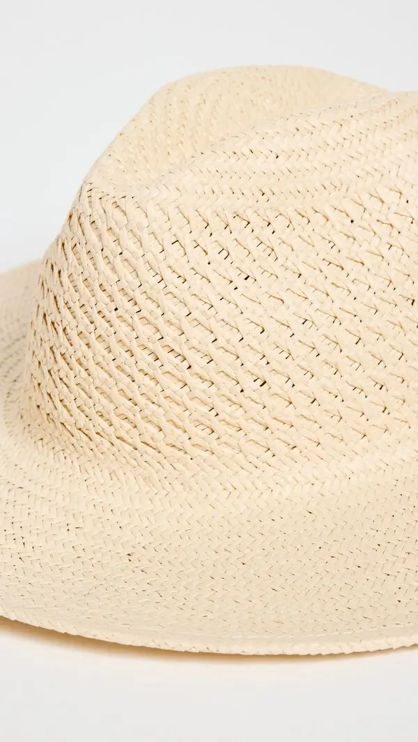 Hat Attack Vented Packable Straw Hat - New Natural