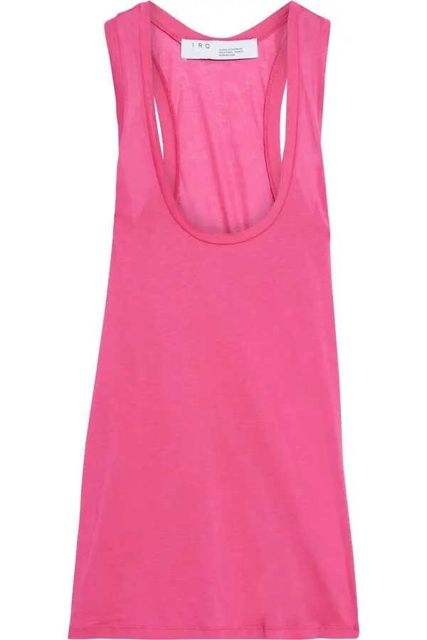 IRO PARIS Shanna Cotton Jersey Tank Top