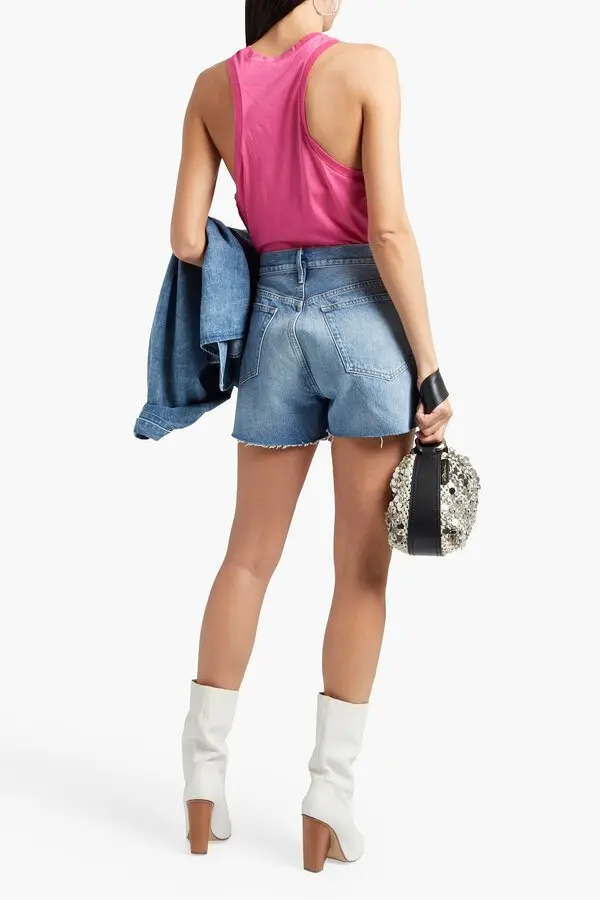 IRO PARIS Shanna Cotton Jersey Tank Top