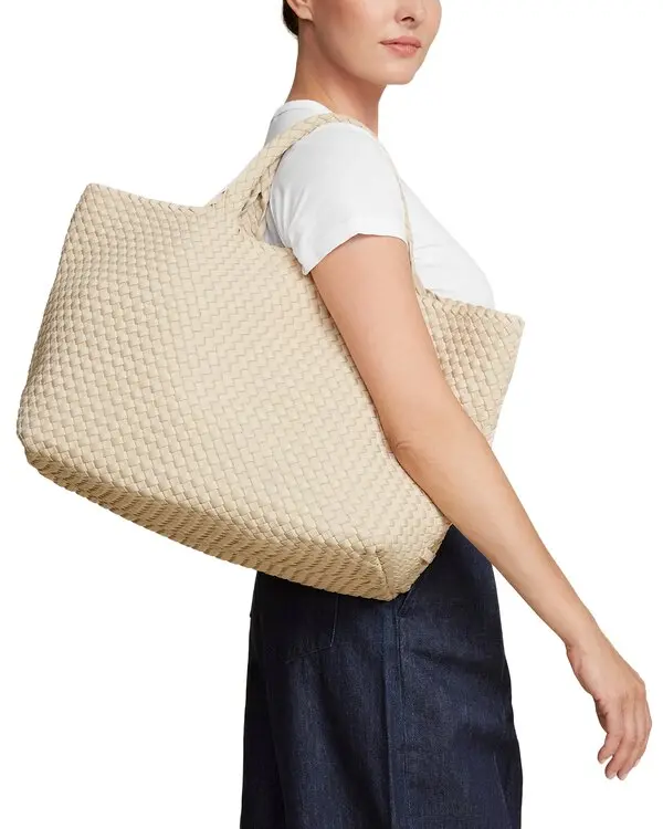 NAGHEDI St. Barths Large Tote - Ecru
